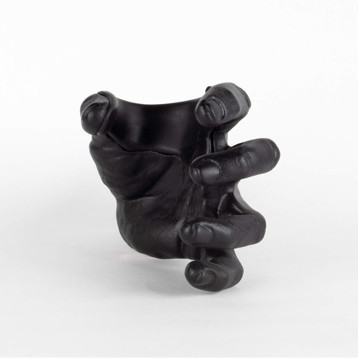 Guitar Wall Hanger – Black Left-Hand Guitar Wall Mount | GuitarGrip