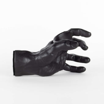 Guitar Wall Hanger – Black Left-Hand Guitar Wall Mount | GuitarGrip