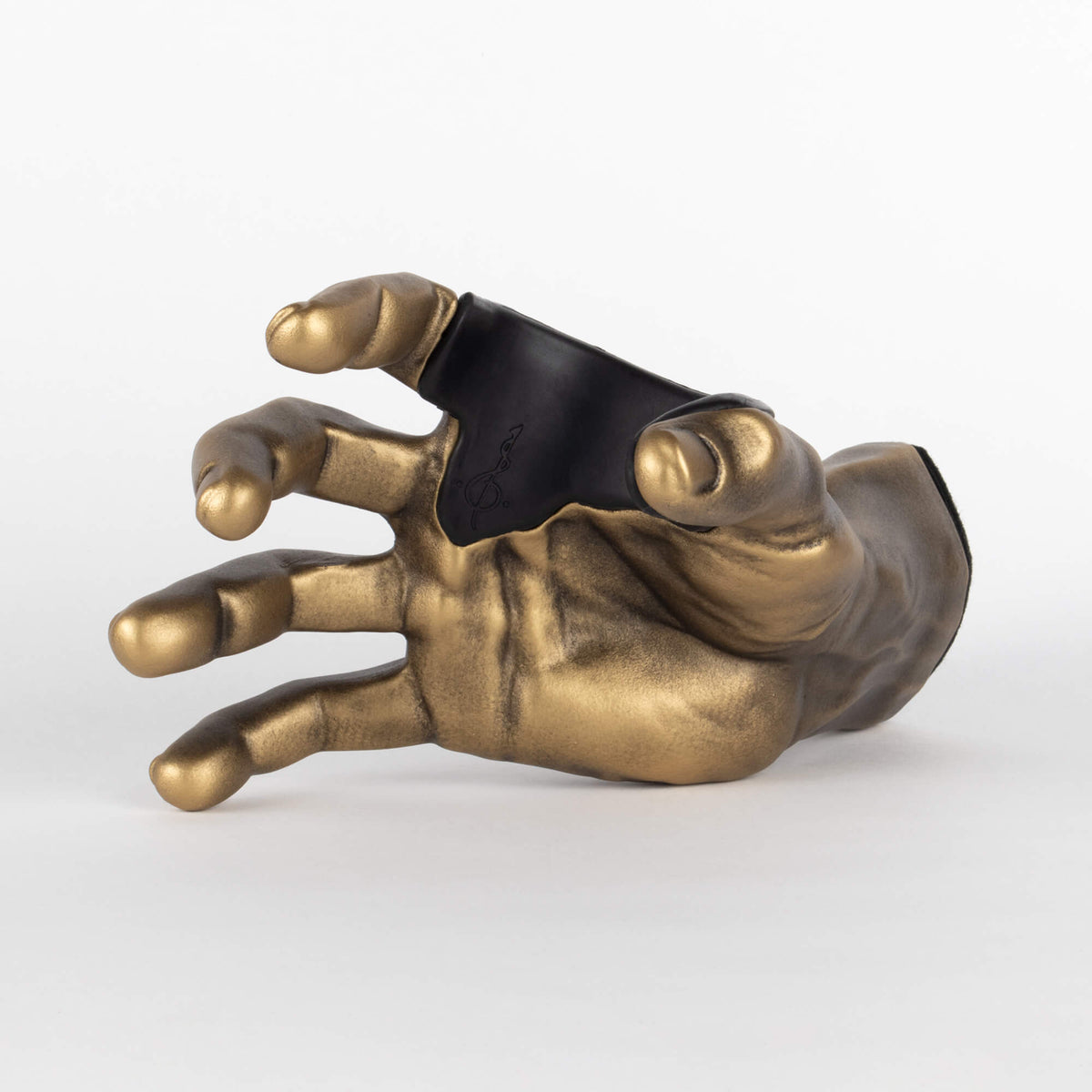 Right Hand Gold Finished Guitar Wall Hanger by GuitarGrip