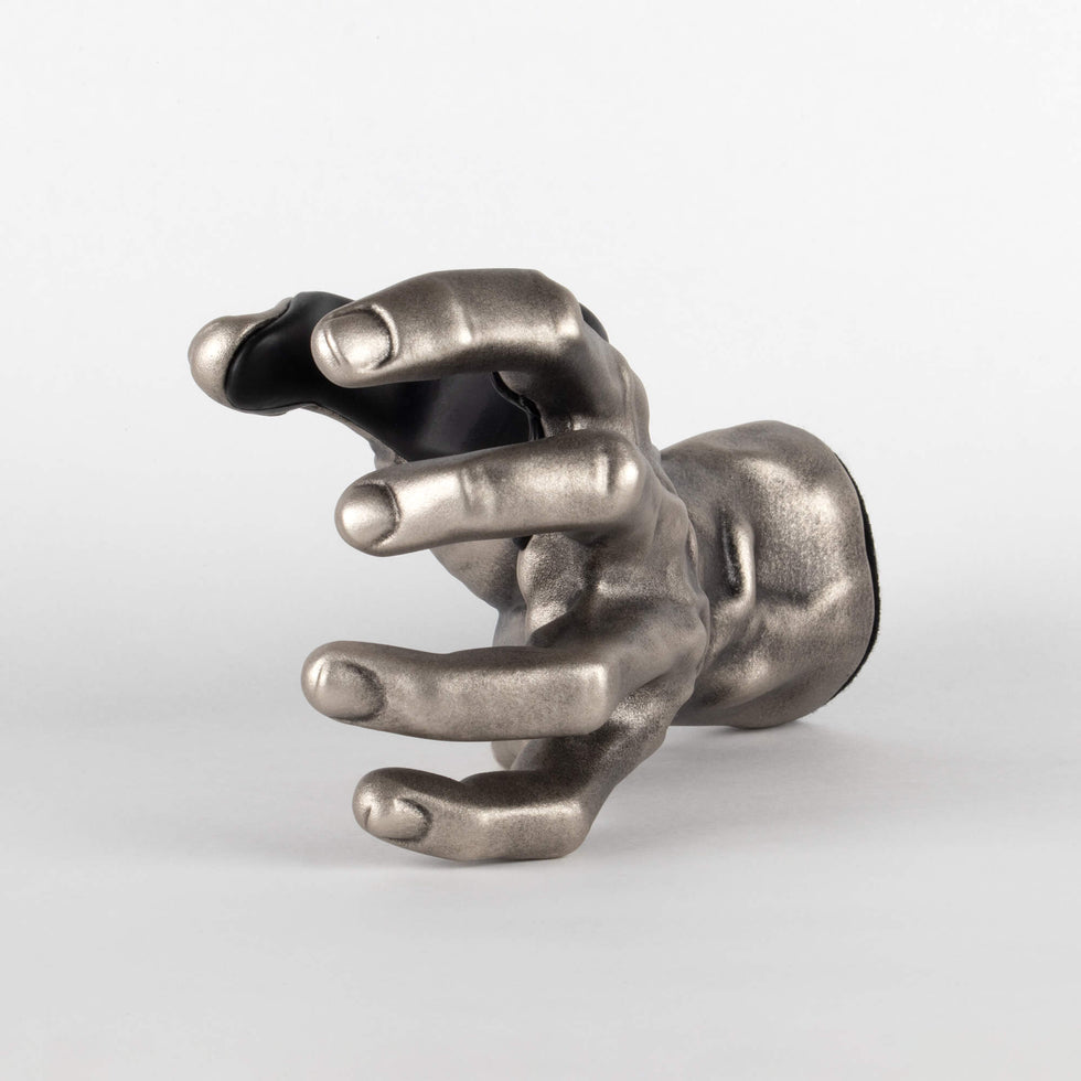 Hand shaped guitar hangers by GuitarGrip