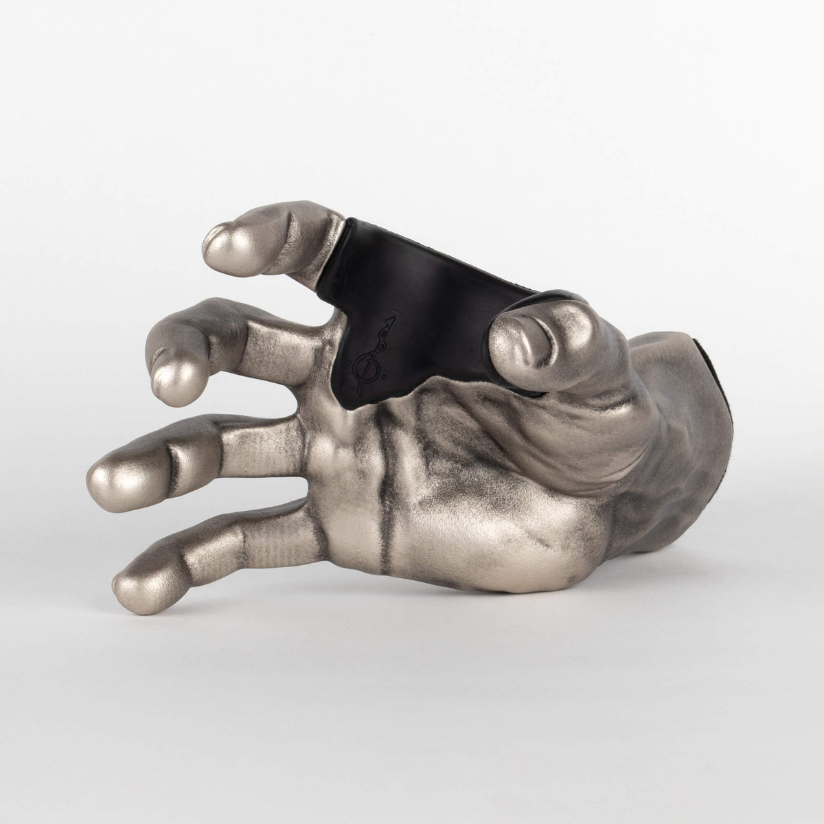 Guitar Wall Mount – Antiqued Silver Right-Hand Design | GuitarGrip