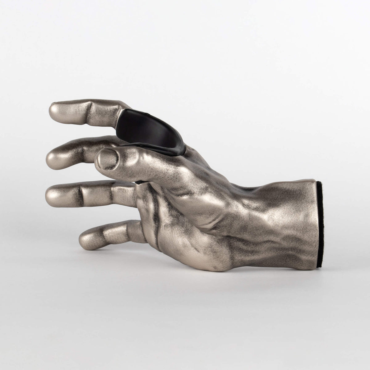 Guitar Wall Mount – Antiqued Silver Right-Hand Design | GuitarGrip